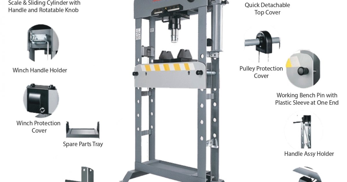 Durapac 50 Ton H-Frame Press HP-50A | Specialised Force